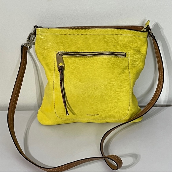 Dimoni | Bags | Dimoni Yellow Single Entry Crossbody Bag | Poshmark